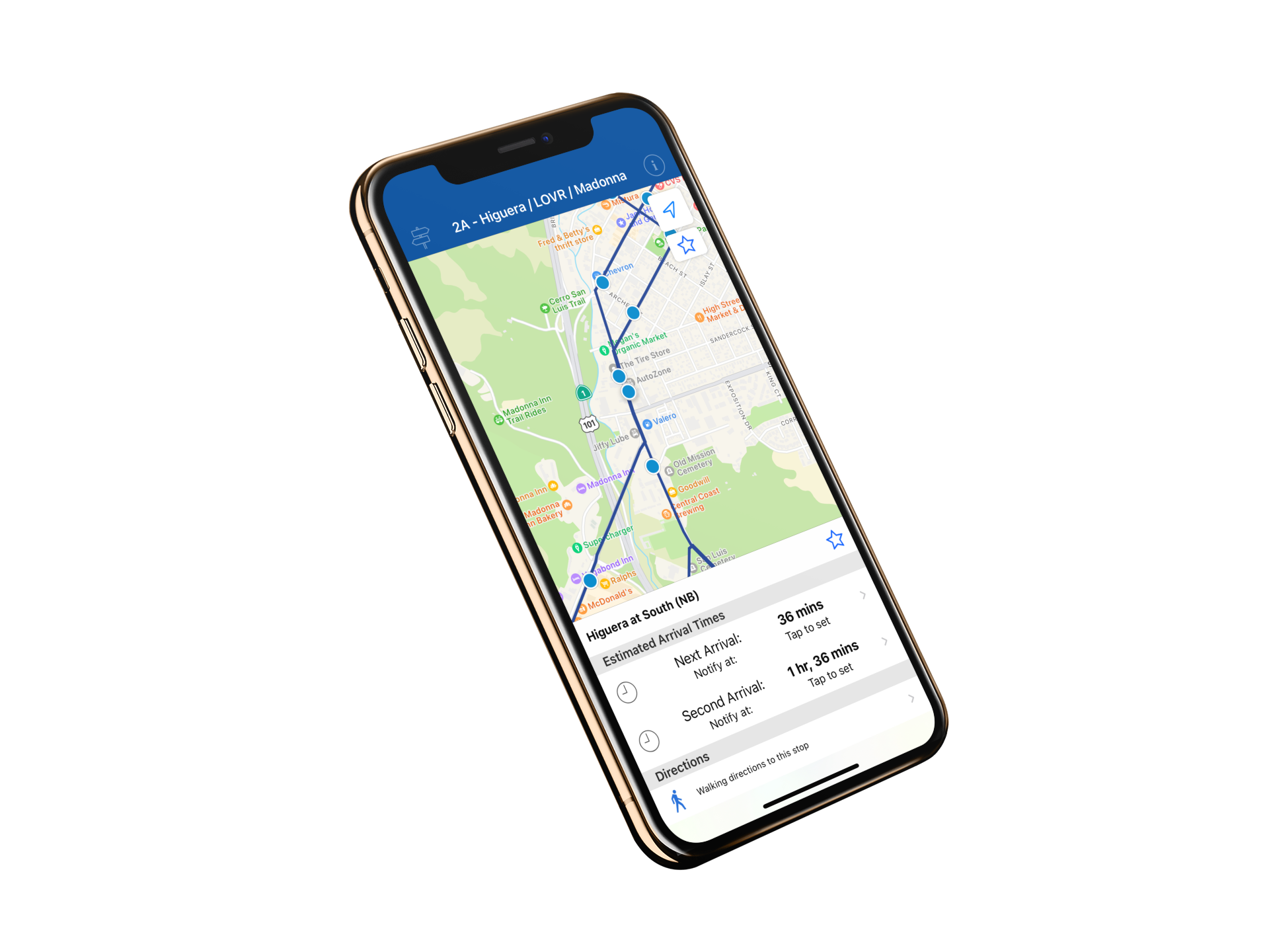 Branded Rider App — Peak Transit