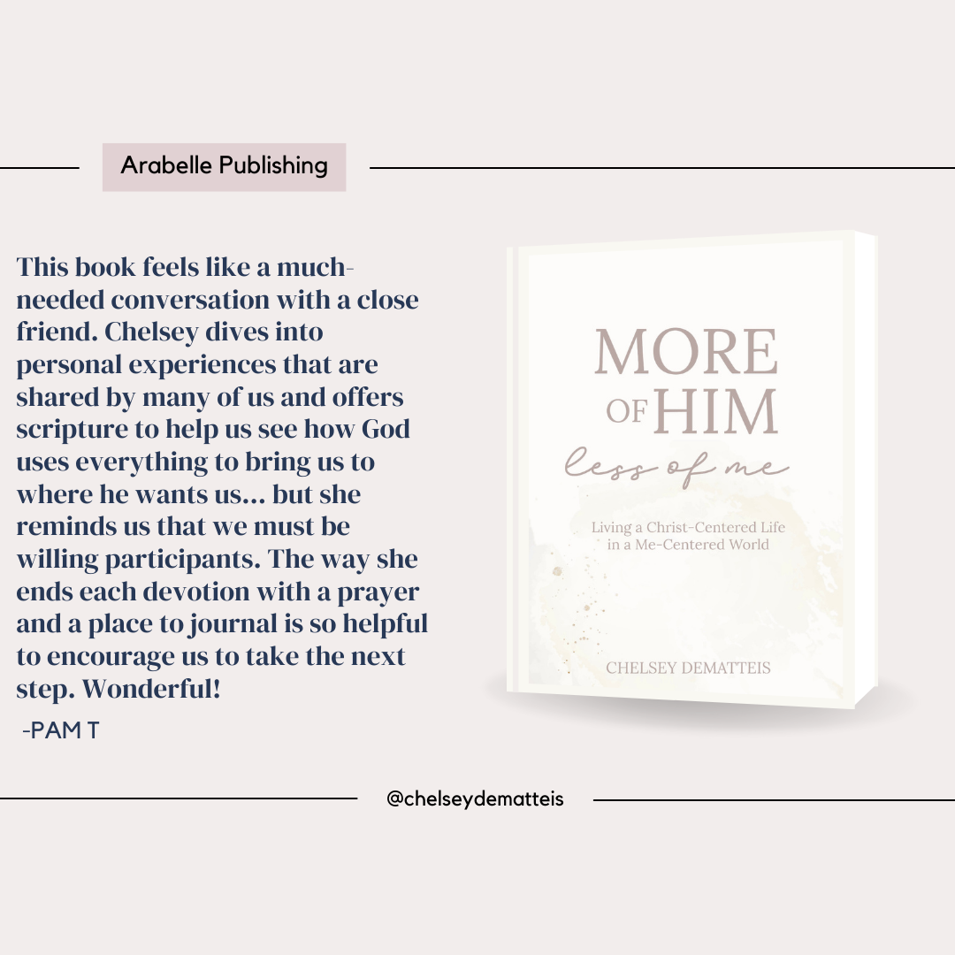 SIGNED COPY More of Him, Less of Me 52-week Devotional ...