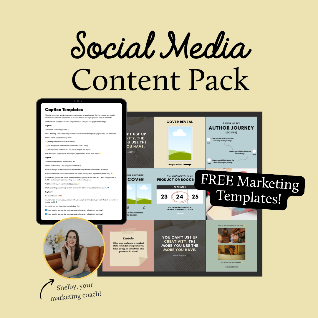 Free Marketing Resources & Templates — Marketing By Shelby