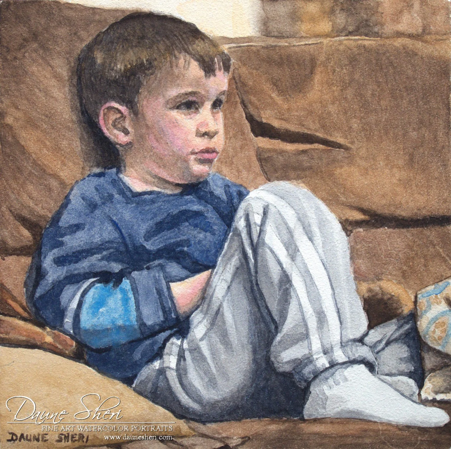 Daune Sheri - Fine Art Watercolor