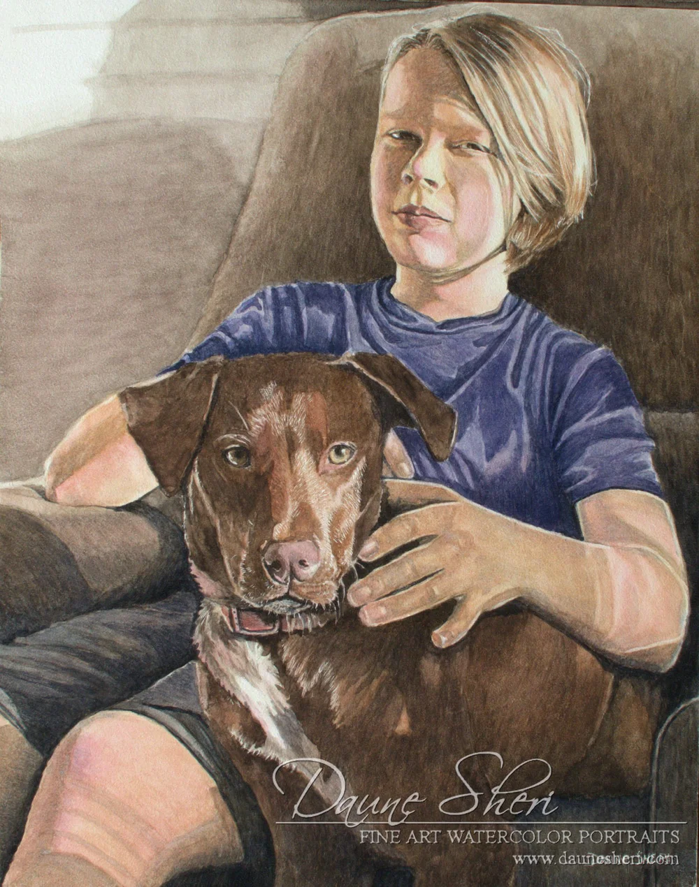 Daune Sheri - Fine Art Watercolor