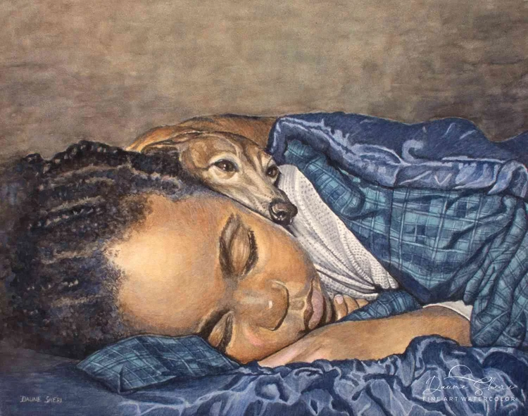 Daune Sheri - Fine Art Watercolor
