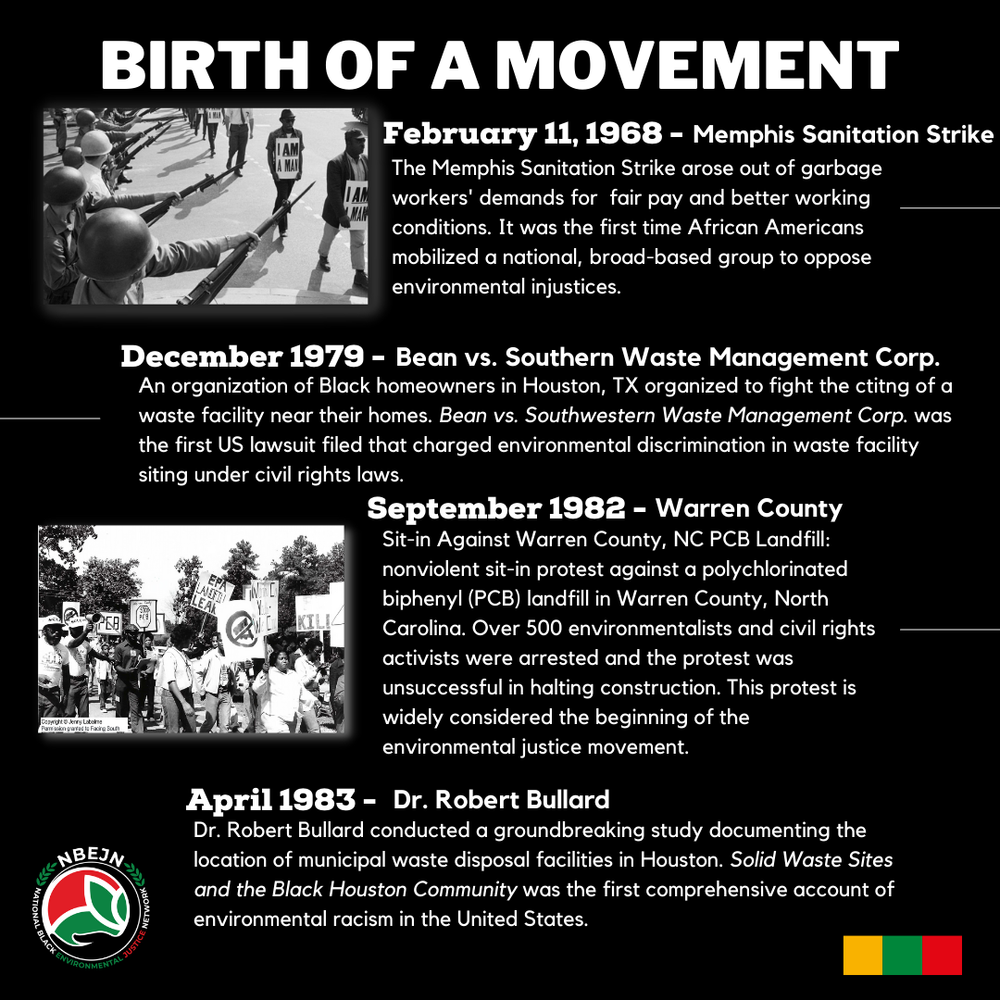 The birth of the Environmental Justice movement — NBEJN