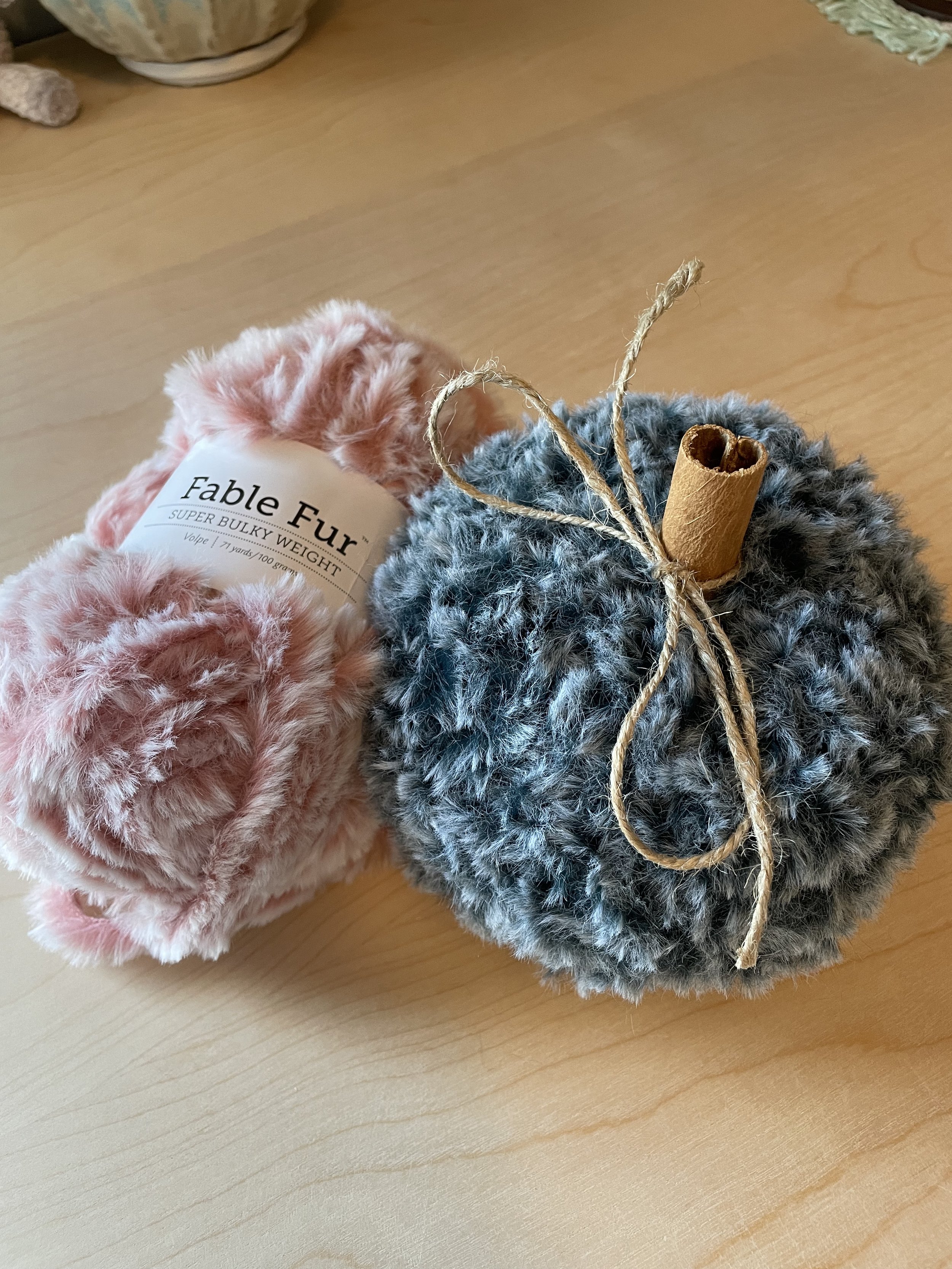 Faux Fur Pumpkin - Free Crochet Pattern — Loopsy Daisy Crafts + Designs