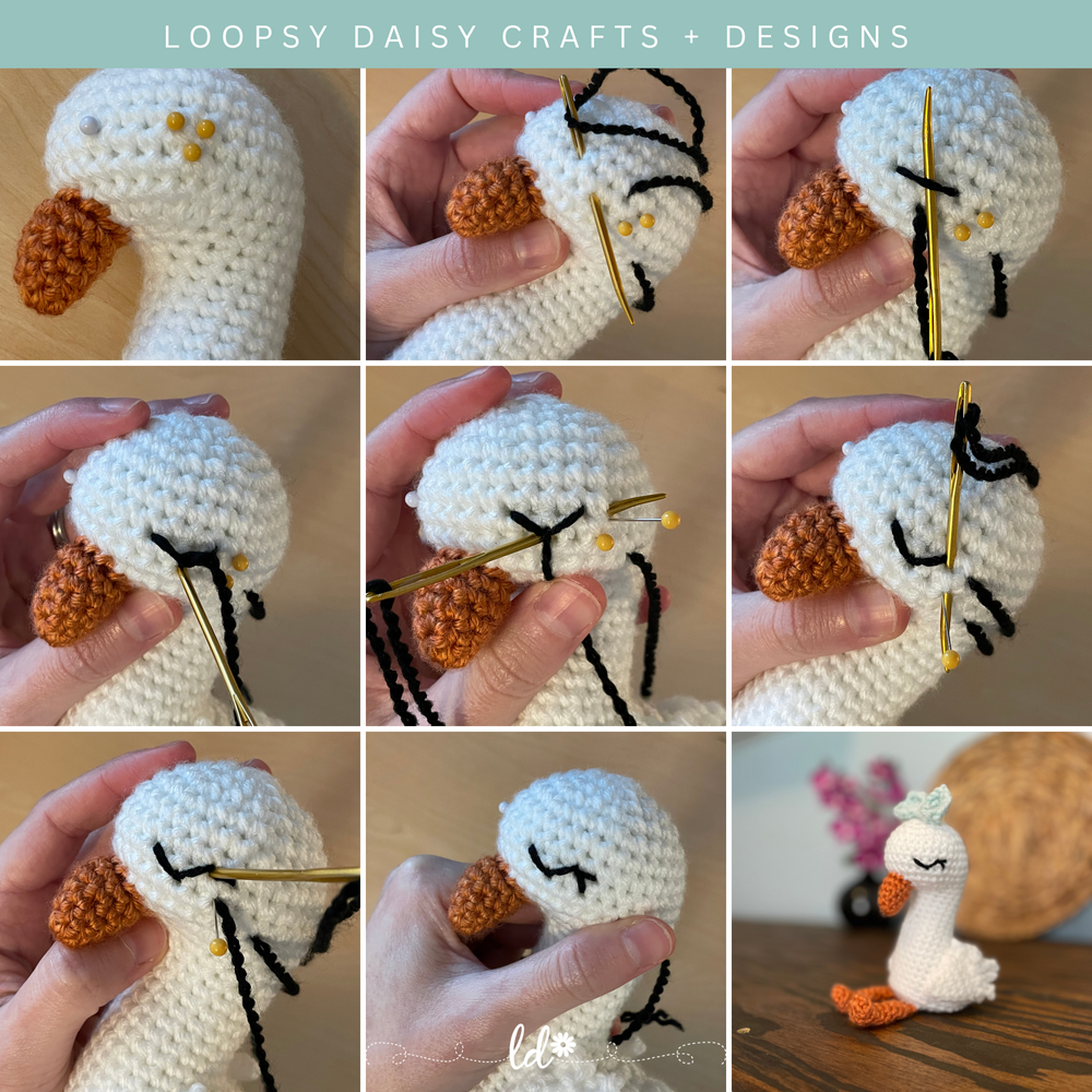 Maribel the Swan - Free Crochet Pattern — Loopsy Daisy Crafts + Designs