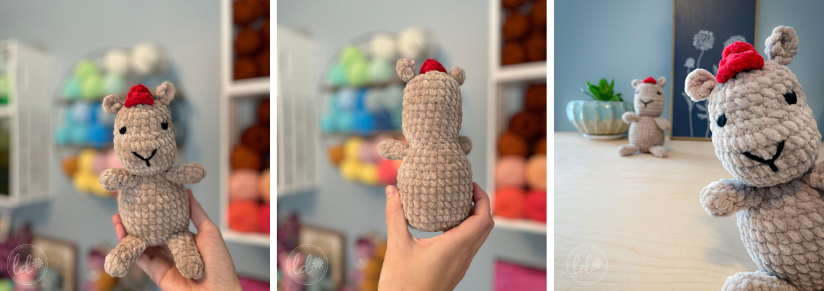 Capybara Free Crochet Pattern — Loopsy Daisy Crafts + Designs