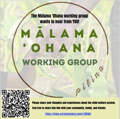 Mālama 'Ohana Community Meetings — Mālama ‘Ohana Working Group