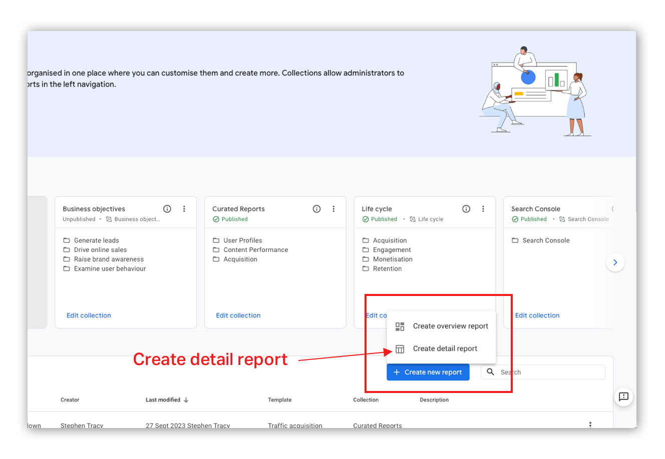 Learn how to easily customise reports in Google Analytics 4 ...