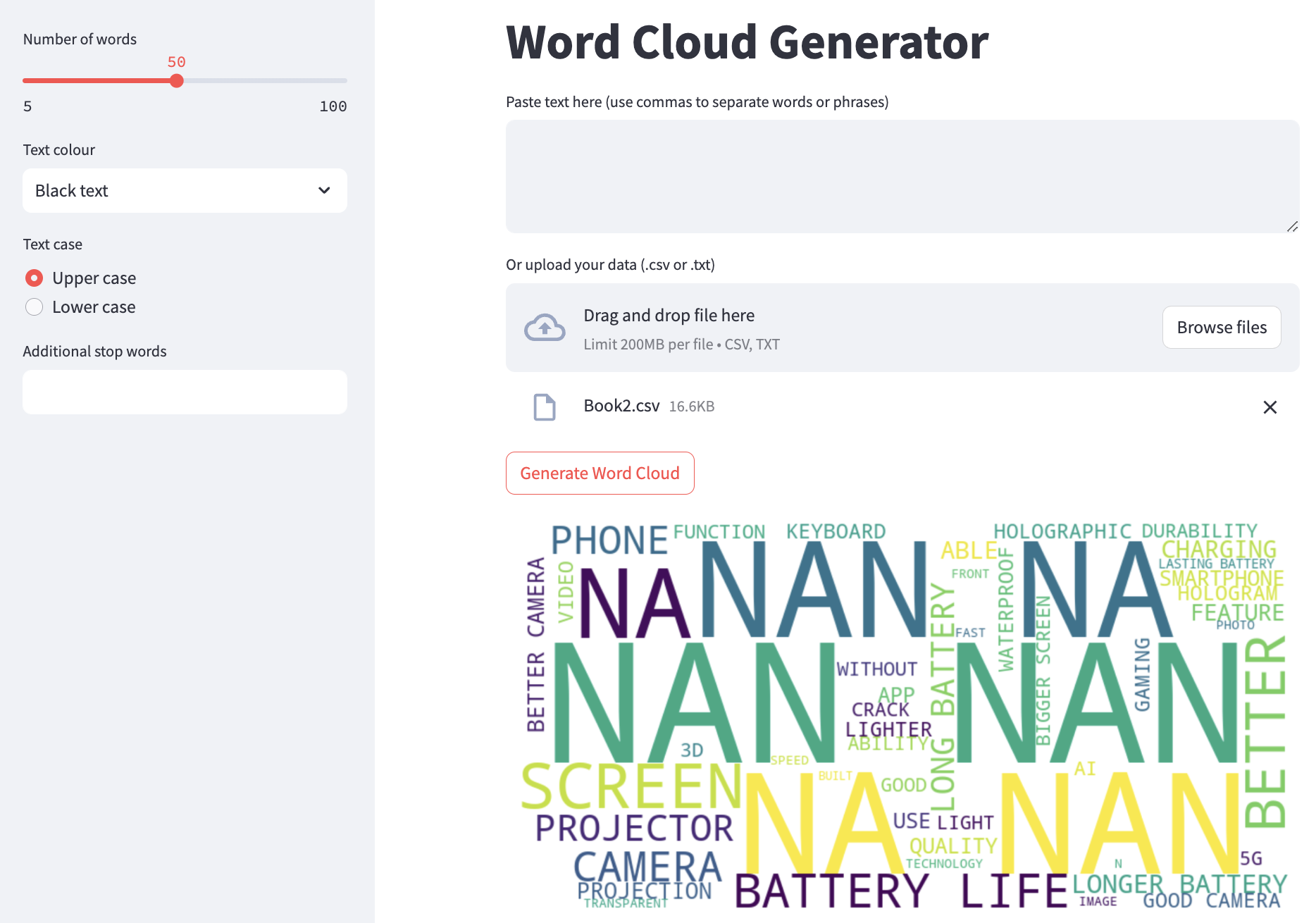 Learn how to build a word cloud app with ChatGPT — Analythical by ...