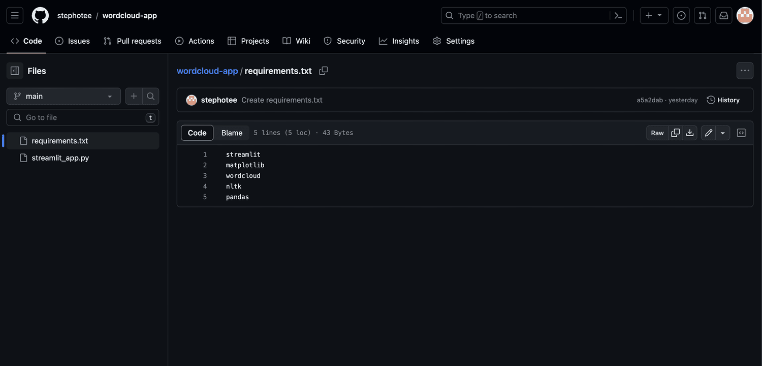Learn how to build a word cloud app with ChatGPT — Analythical by Stephen Tracy