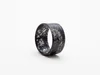 Medium II Carbon ring with 24k Gold — Singularity