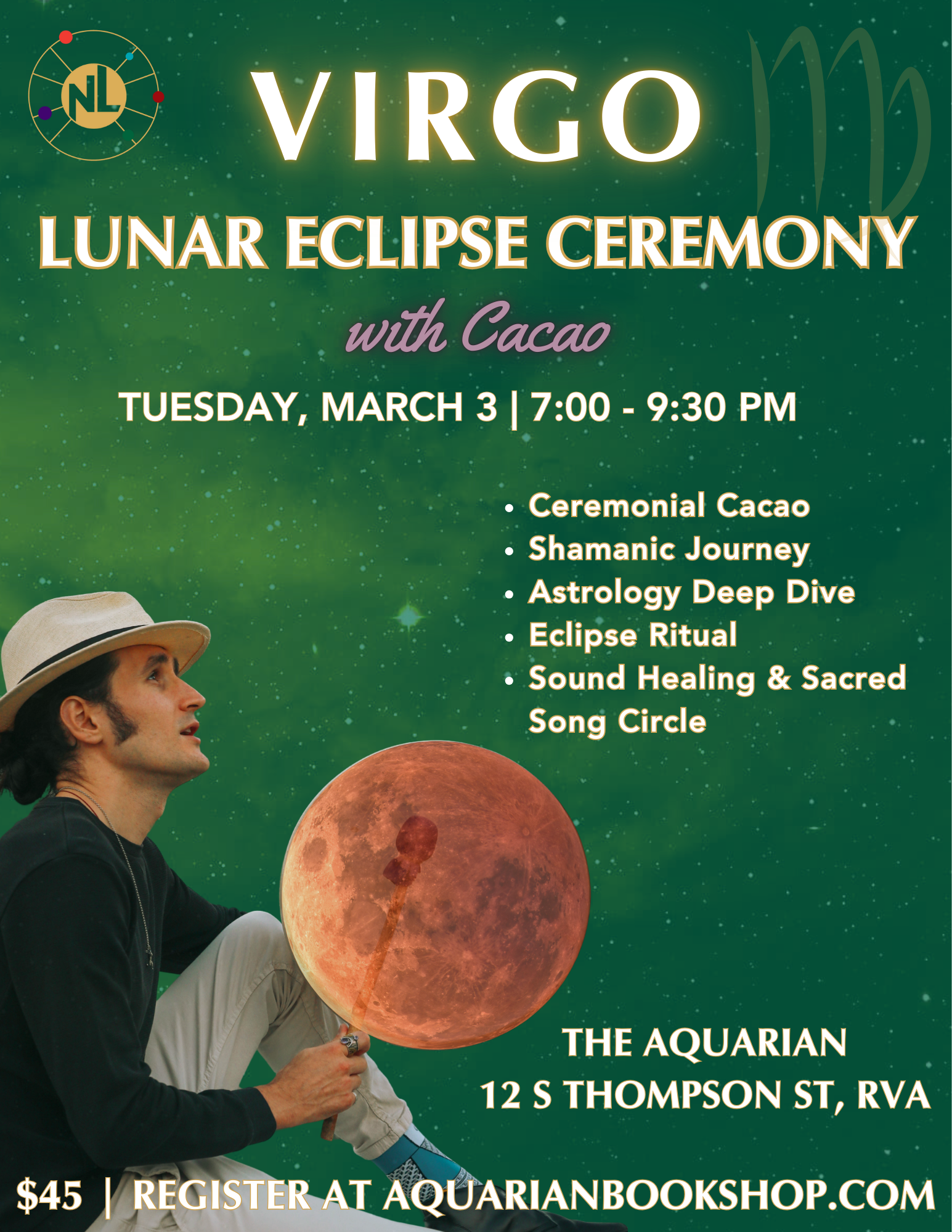 Virgo Lunar Eclipse Ceremony — HOME