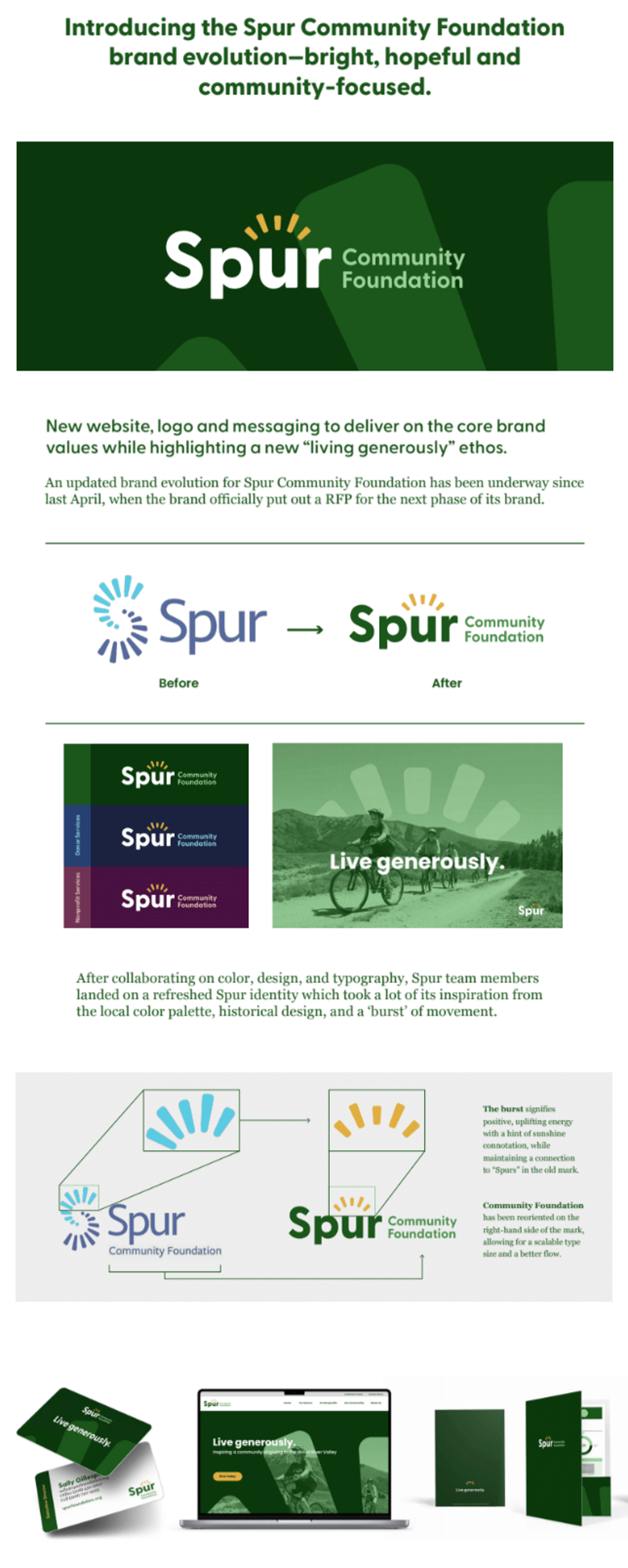 Spur Has a New Look — Spur Community Foundation