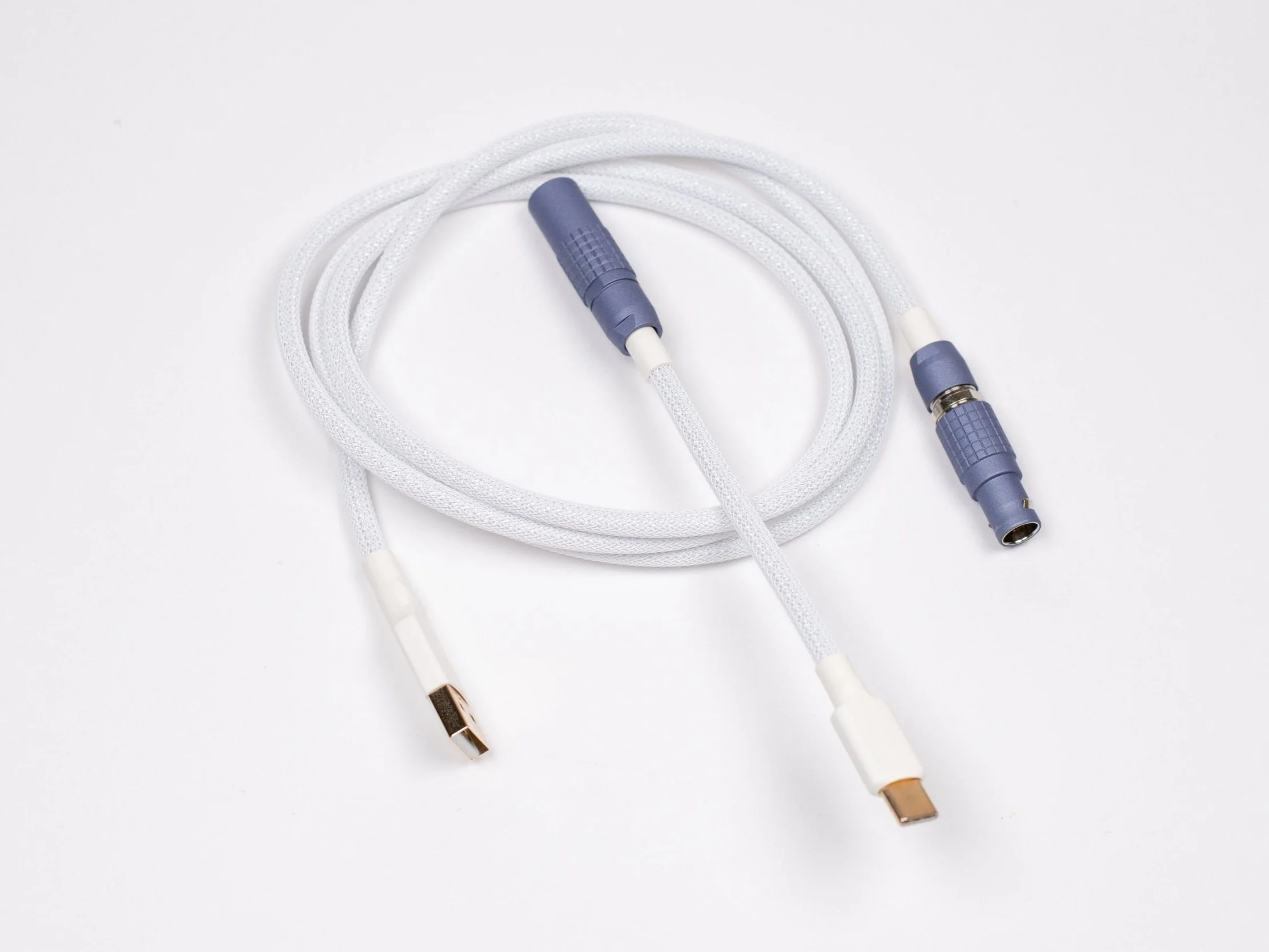 Cerakoted Straight Lemo Style Keyboard Cable — Custom Cable Co