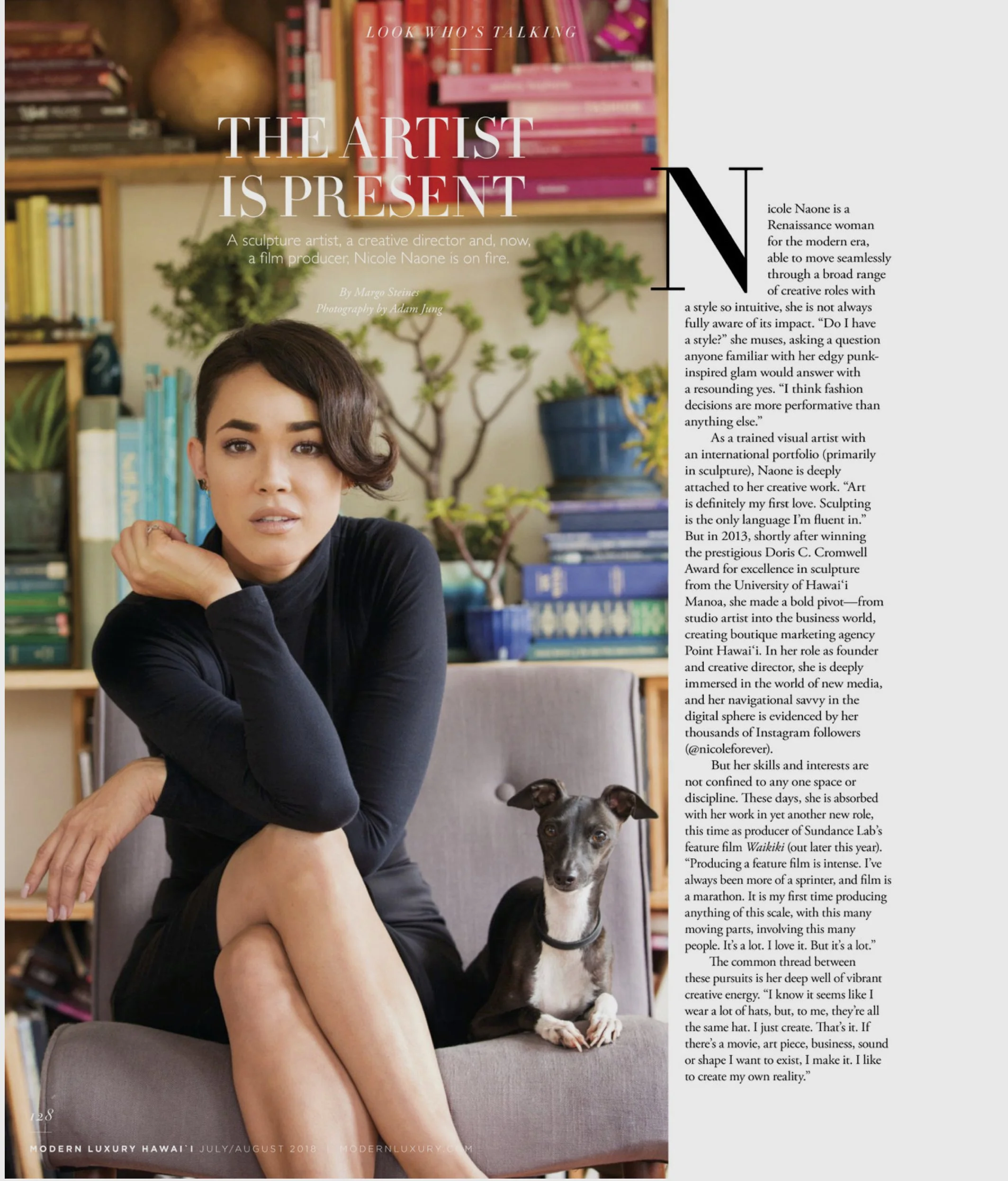 Nicole Naone PRESS — N.NAONE