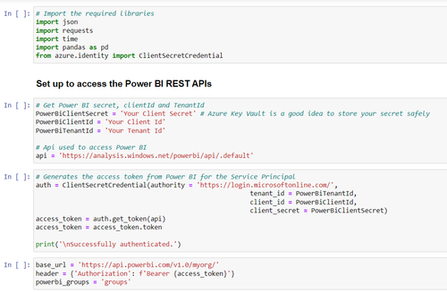 Leveraging Power BI REST APIs: Python automation for dataset refresh ...