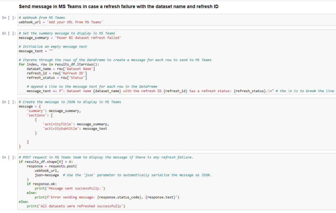 Leveraging Power BI REST APIs: Python automation for dataset refresh ...