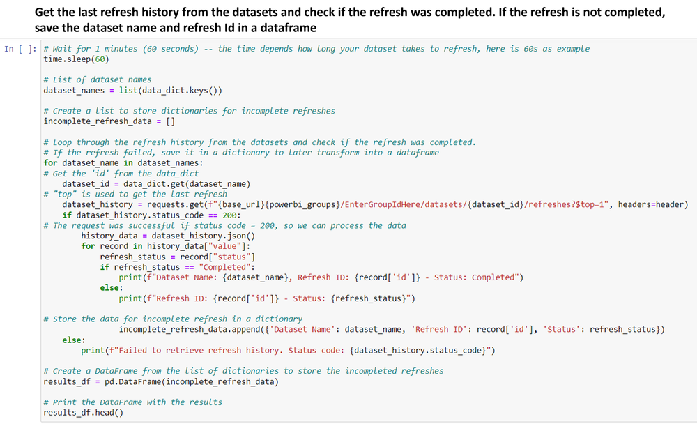 Leveraging Power BI REST APIs: Python automation for dataset refresh ...