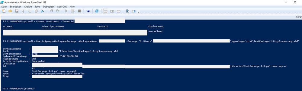 How to add a custom Python package in Azure Synapse Analytics — DATA ...
