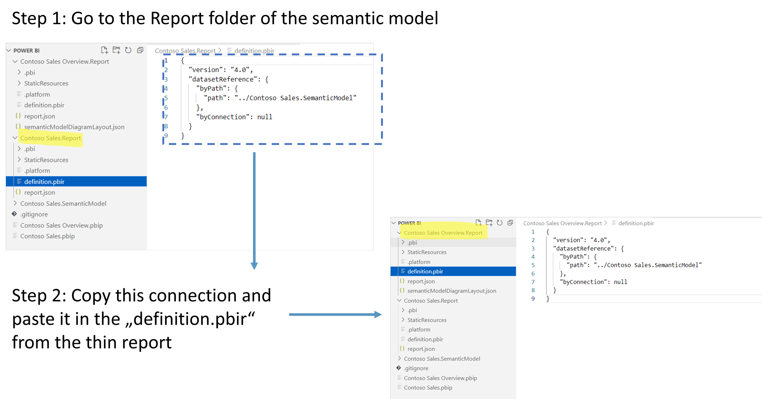How to switch report live connection using Power BI Developer Mode — DATA TRAVELING - Guilherme ...