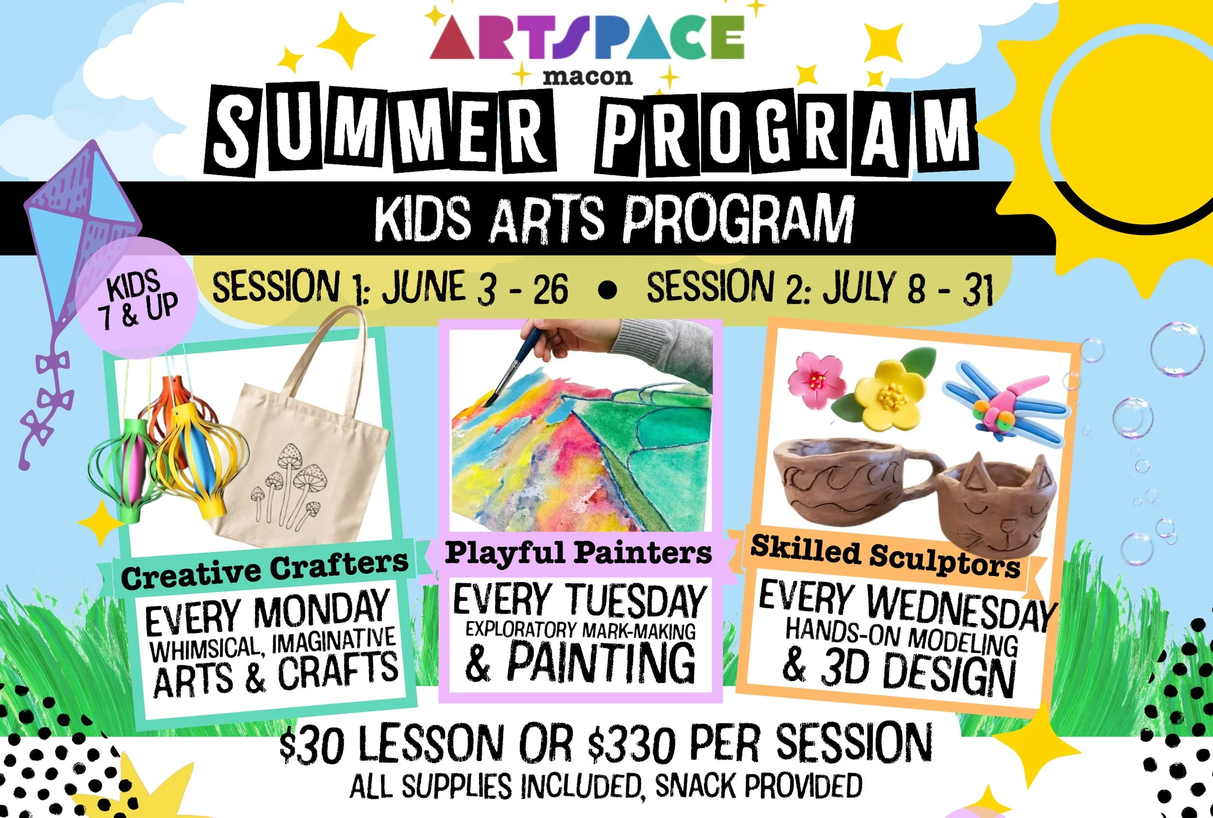 Teen Summer Arts Program June Session — ARTSPACE MACON