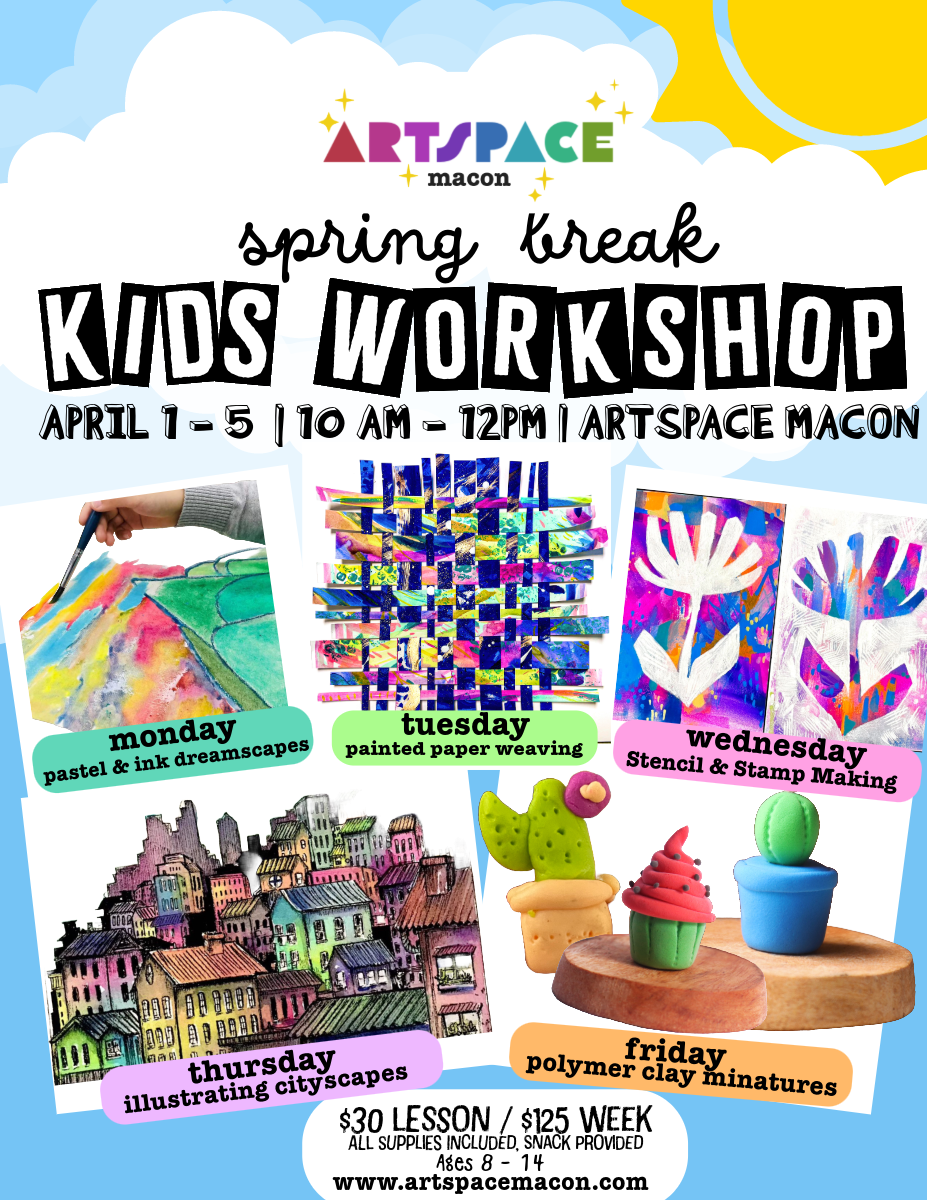Spring Break: Kid's Workshop — ARTSPACE MACON
