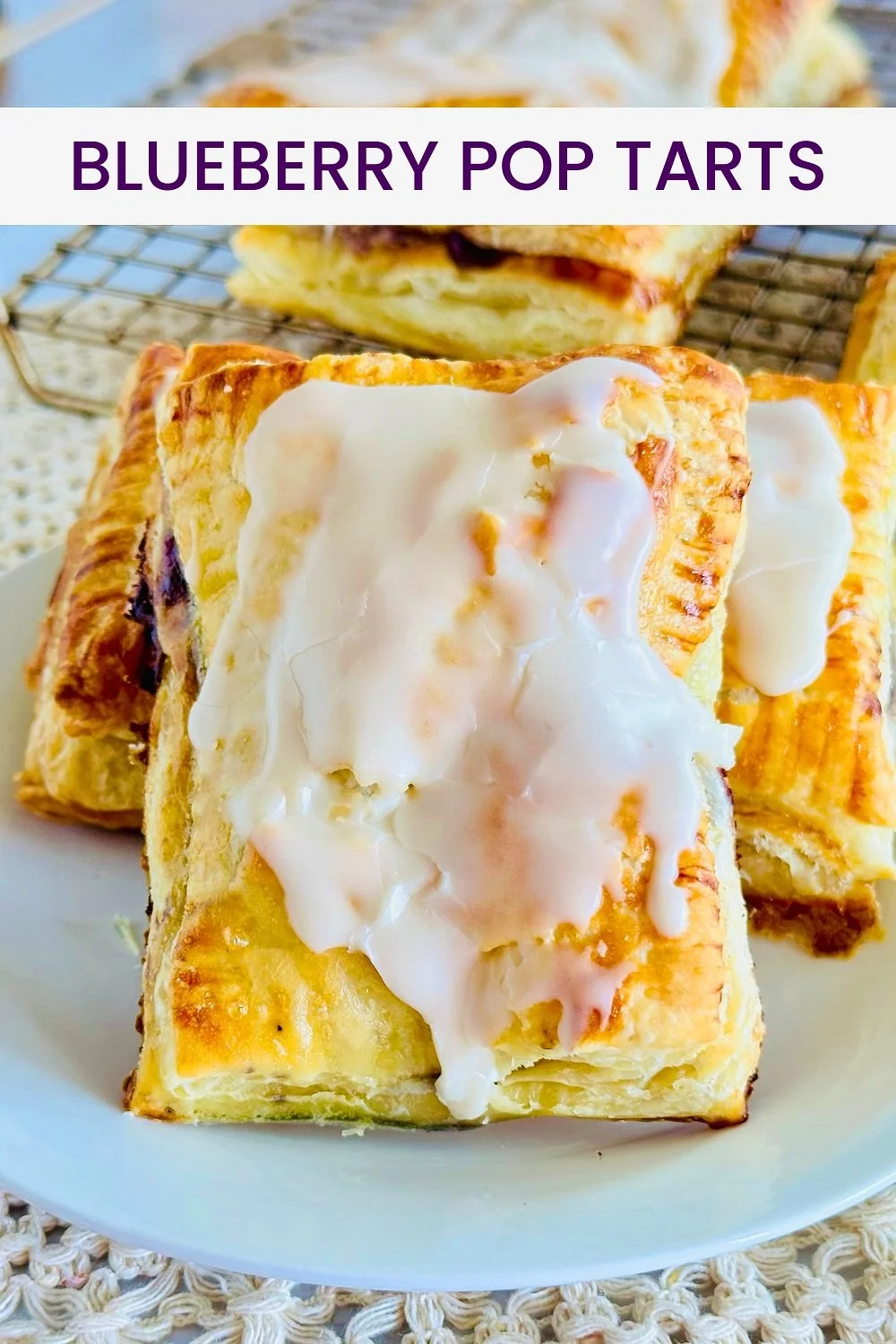 Easy Blueberry Pop Tarts — CHYNA B'S SWEETS