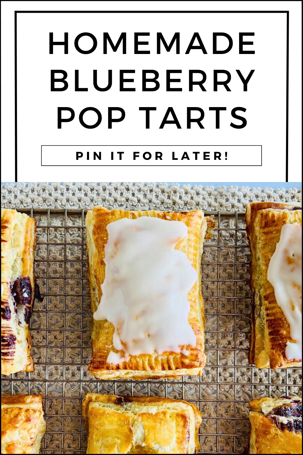 Easy Blueberry Pop Tarts — CHYNA B'S SWEETS
