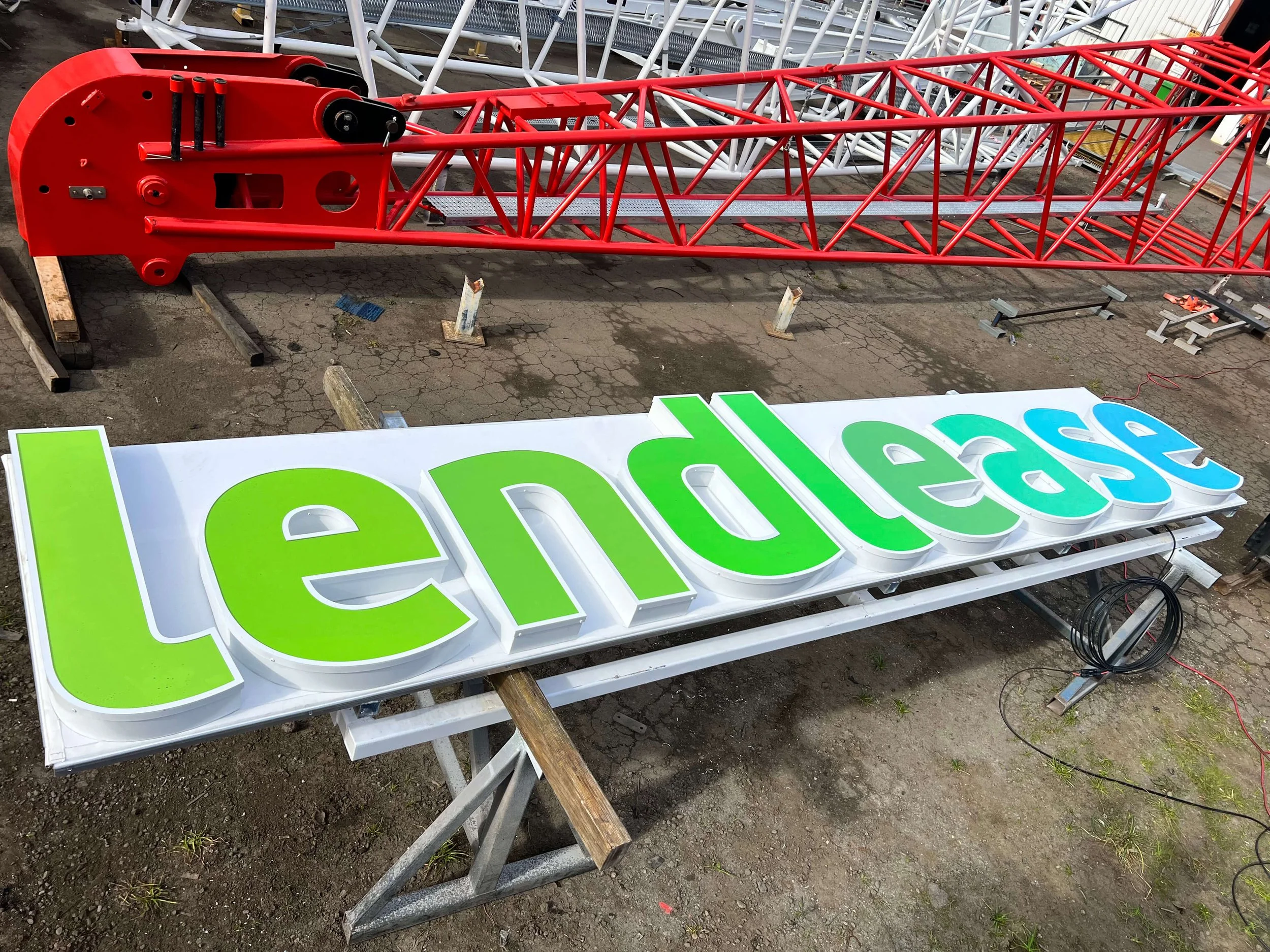 Crane Signs — Sachr Sign Co