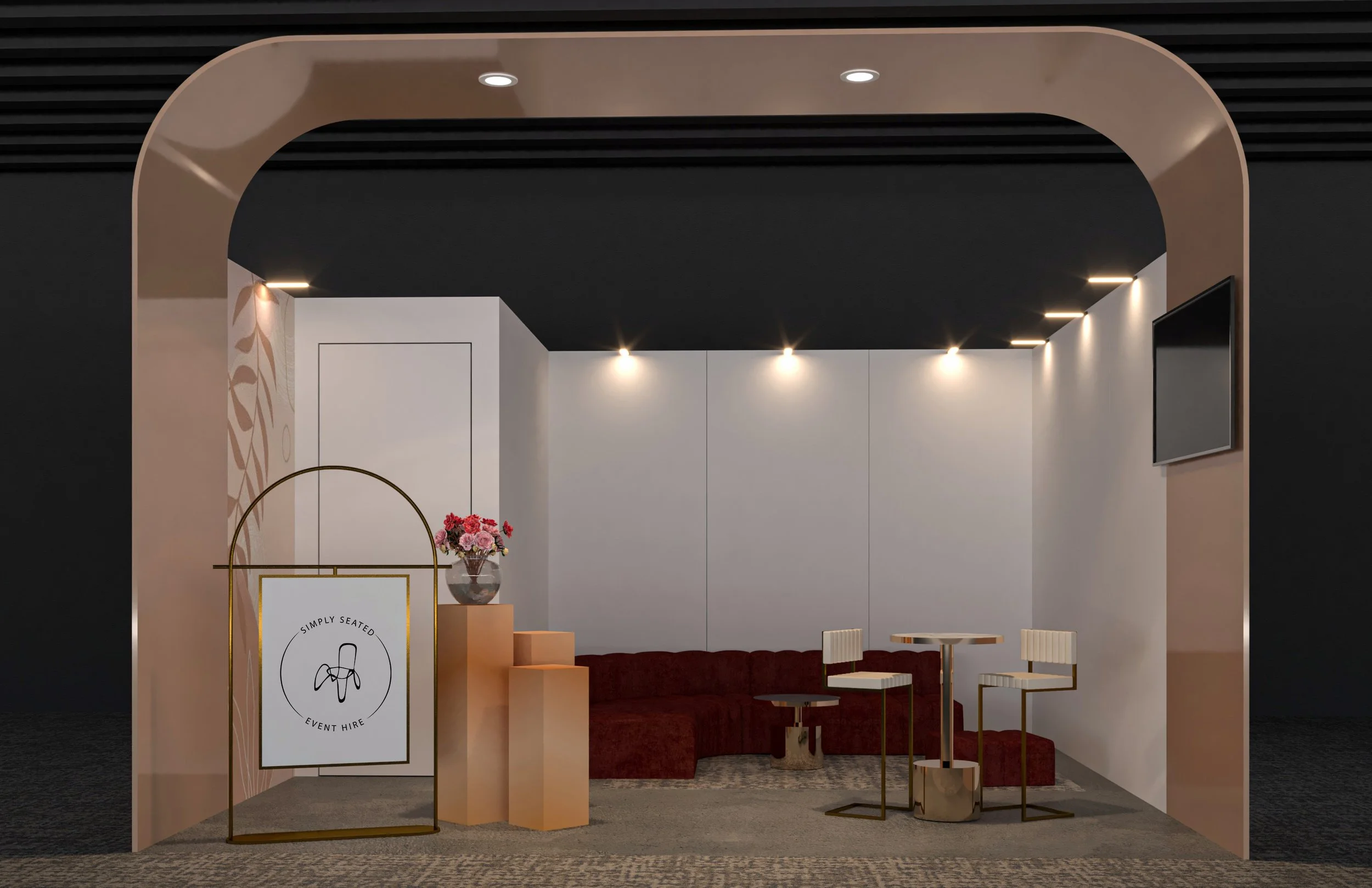 Plinth Hire Sydney — Simply Seated