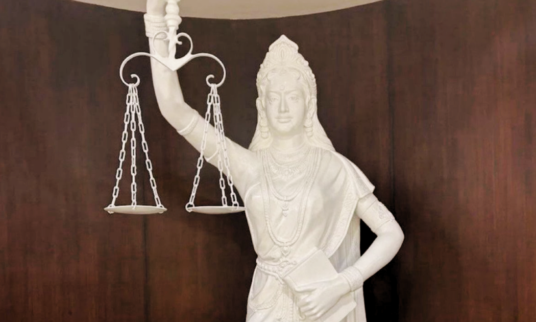So What If Lady Justice Statue Has No Blindfold - Newsreel Asia
