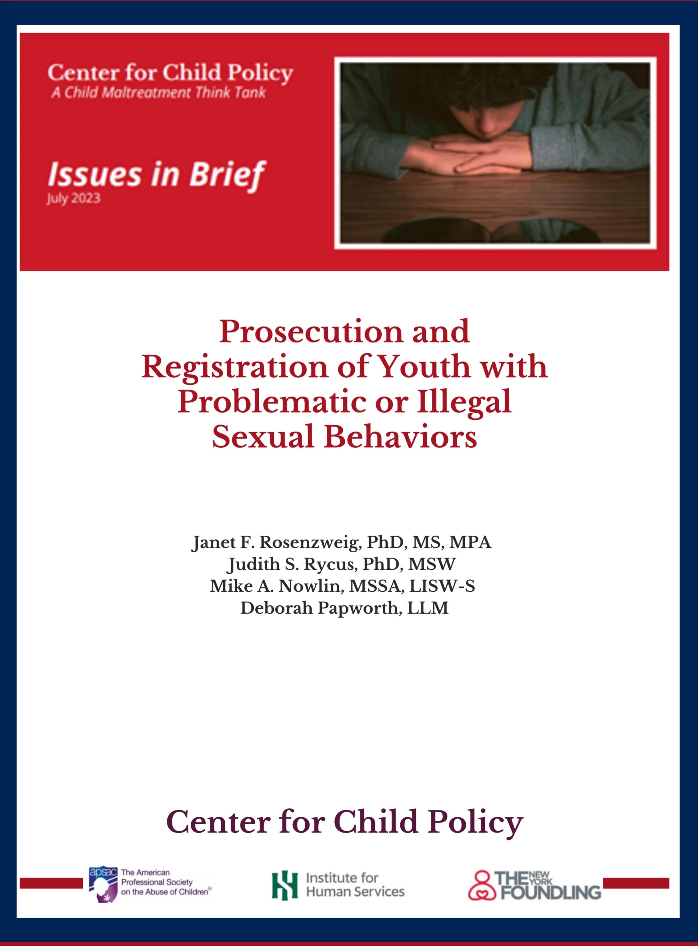 Issues in Brief - Child Maltreatment Policy Resource Center | Child ...