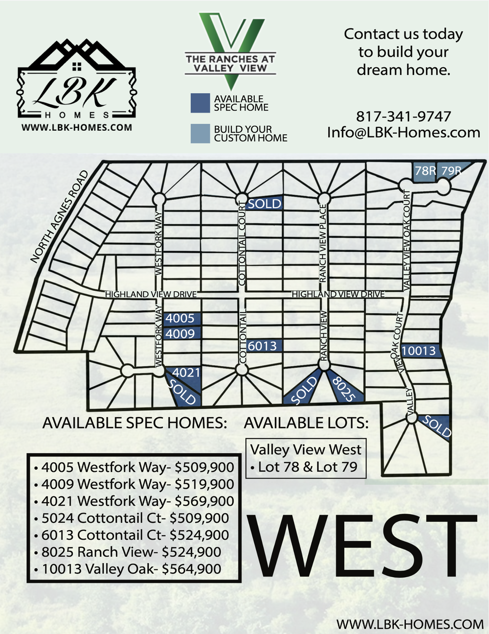 Ranches at Valley View — LBK Homes