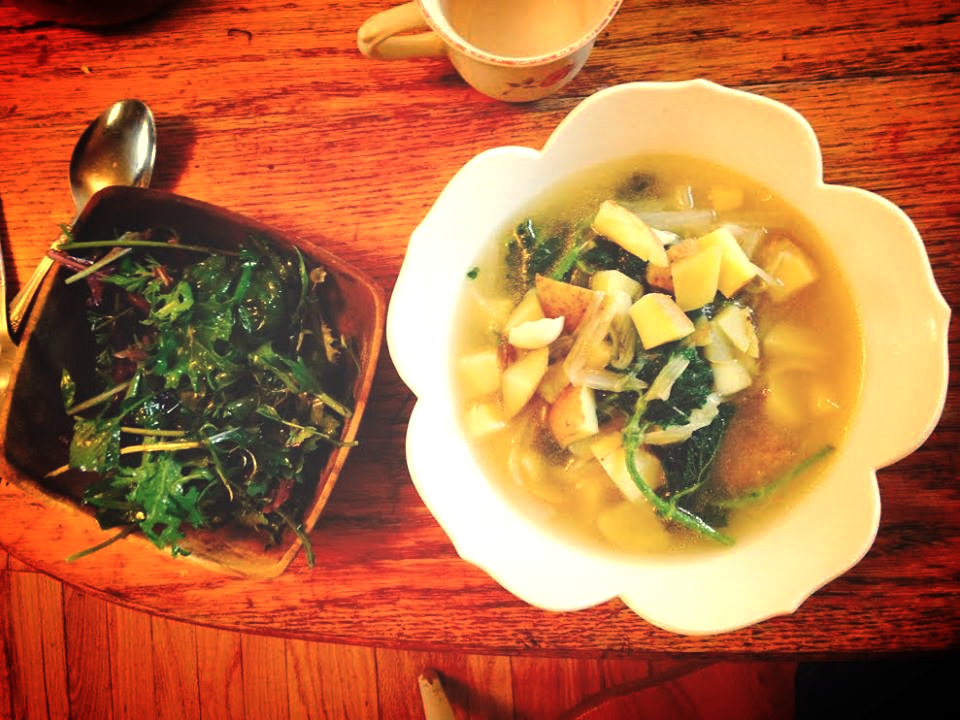 A Simple and Delicious Nettle Soup — Milk & Honey Herbs