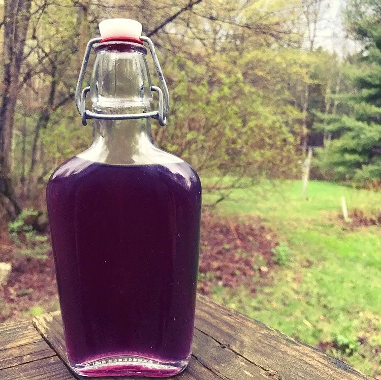 Violet Simple Syrup and The Heart-Strengthening Medicine — Milk & Honey ...