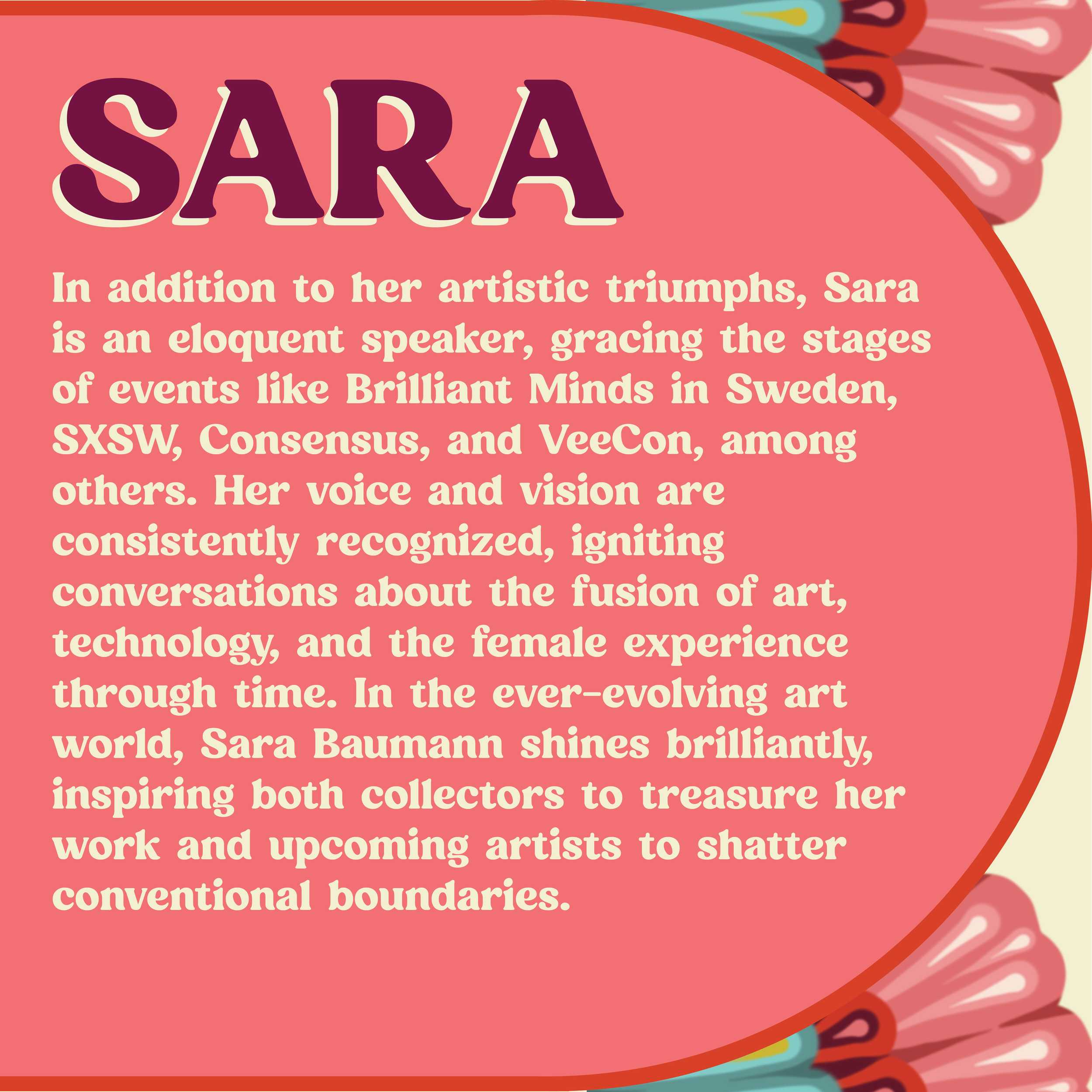 About me | Sara Baumann