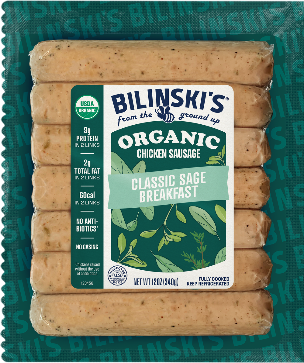 Organic Classic Sage Breakfast — Bilinski Sausage Co.