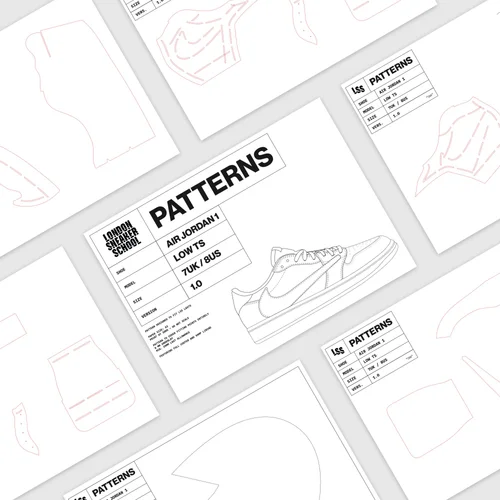 FREE Air Jordan 1 Shoemaking Patterns [Size 4US - 15US] — London ...