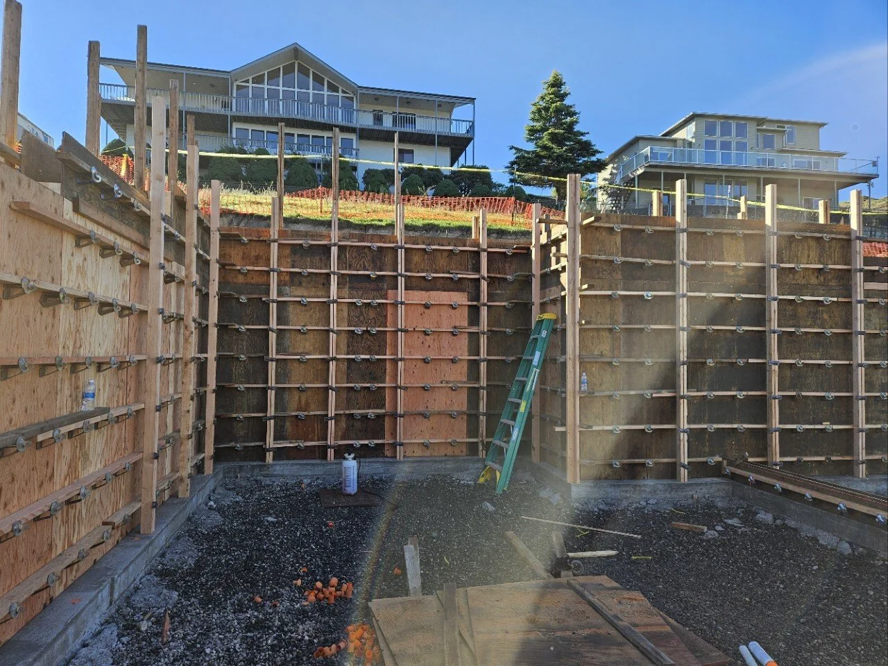 Daylight Basement Foundation JL Construction