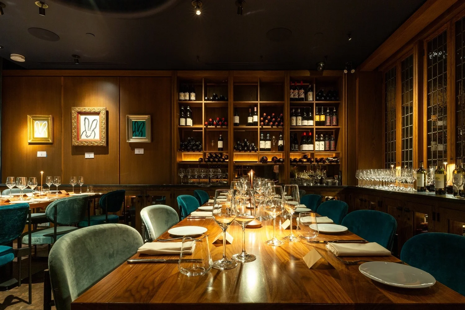 INTIMATE WINE DINNER SERIES — WILD BLUE