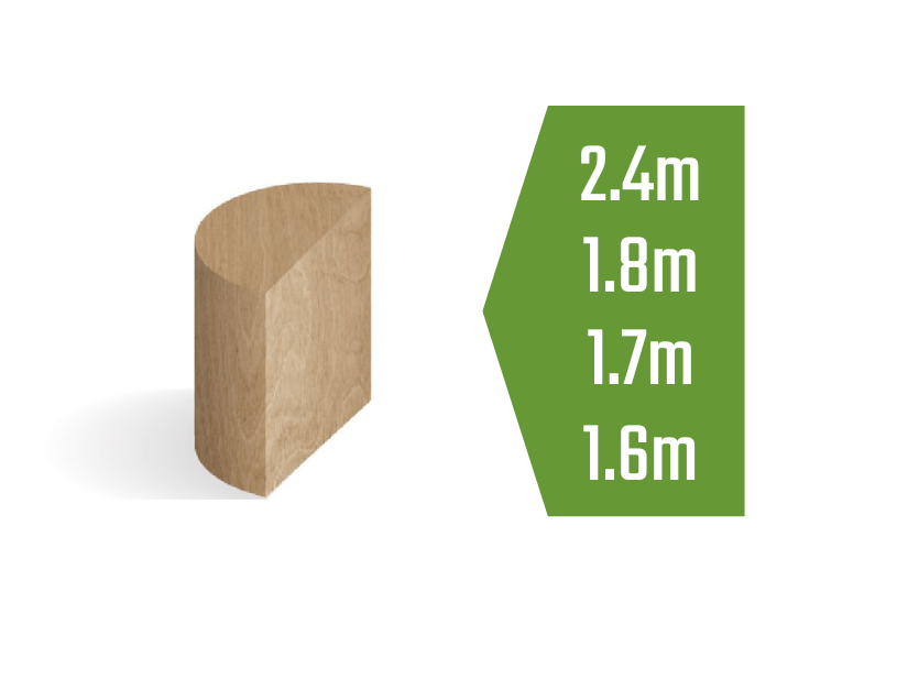 Half Round Fence Posts in NZ - Repost