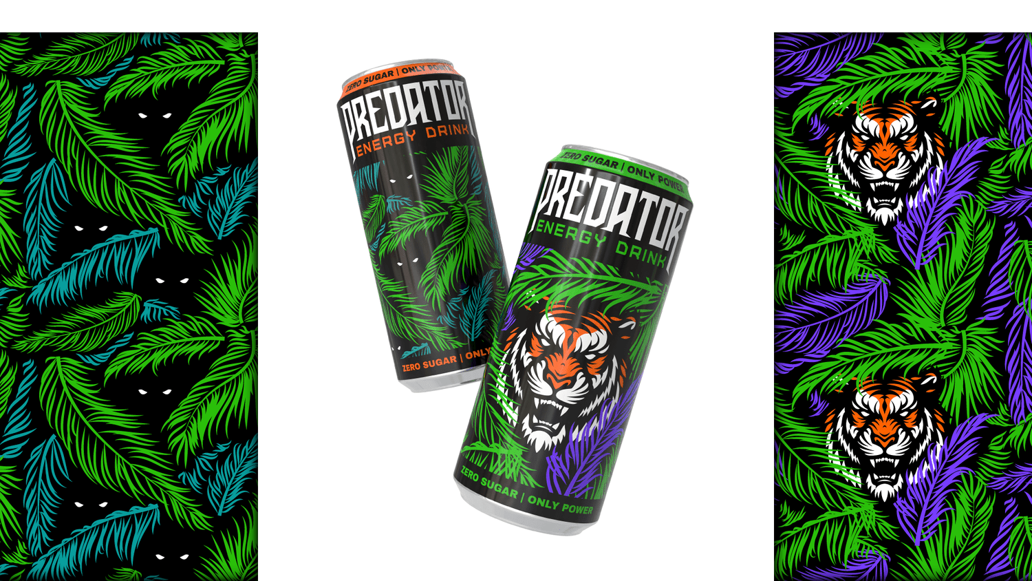 Predator Energy Drink Branding | Billias Bros