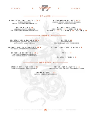 Dinner — Zhora Darling