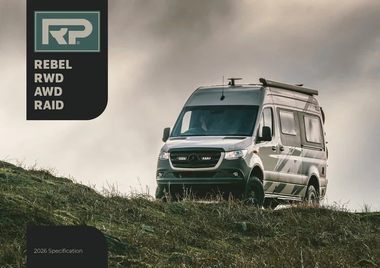 Brochure Rebel 4x4 AWD Unique Luxury Mercedes Go anywhere Motorhome ...