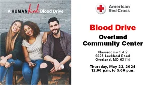 Blood Drive at the Overland Community Center — Overland Online