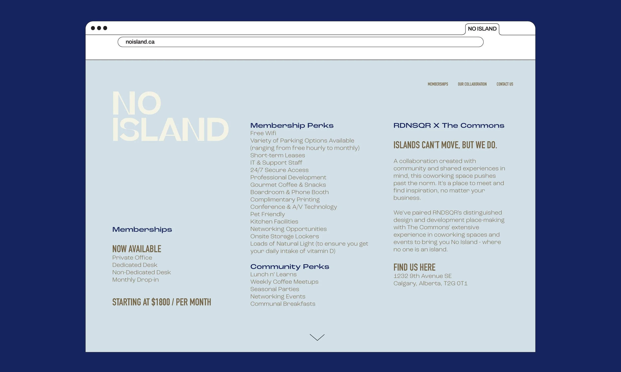 No Island — Otherwise Brands