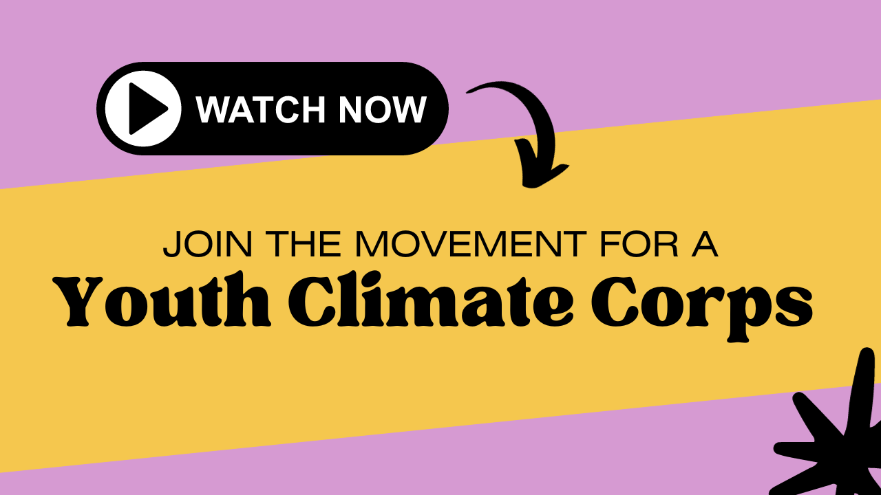 The Campaign for a Youth Climate Corps