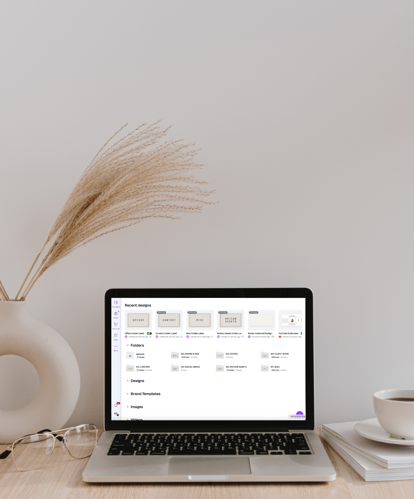 How to Organize Your Canva Designs with a Simple Master Folder System ...