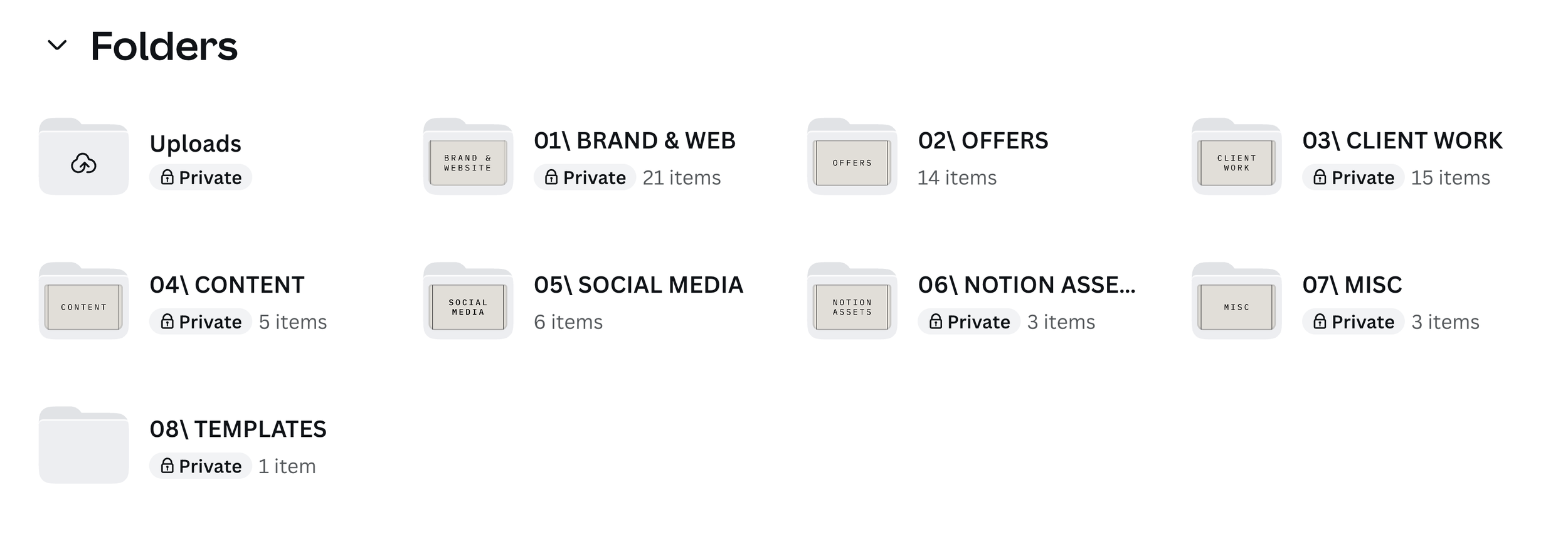 How to Organize Your Canva Designs with a Simple Master Folder System ...