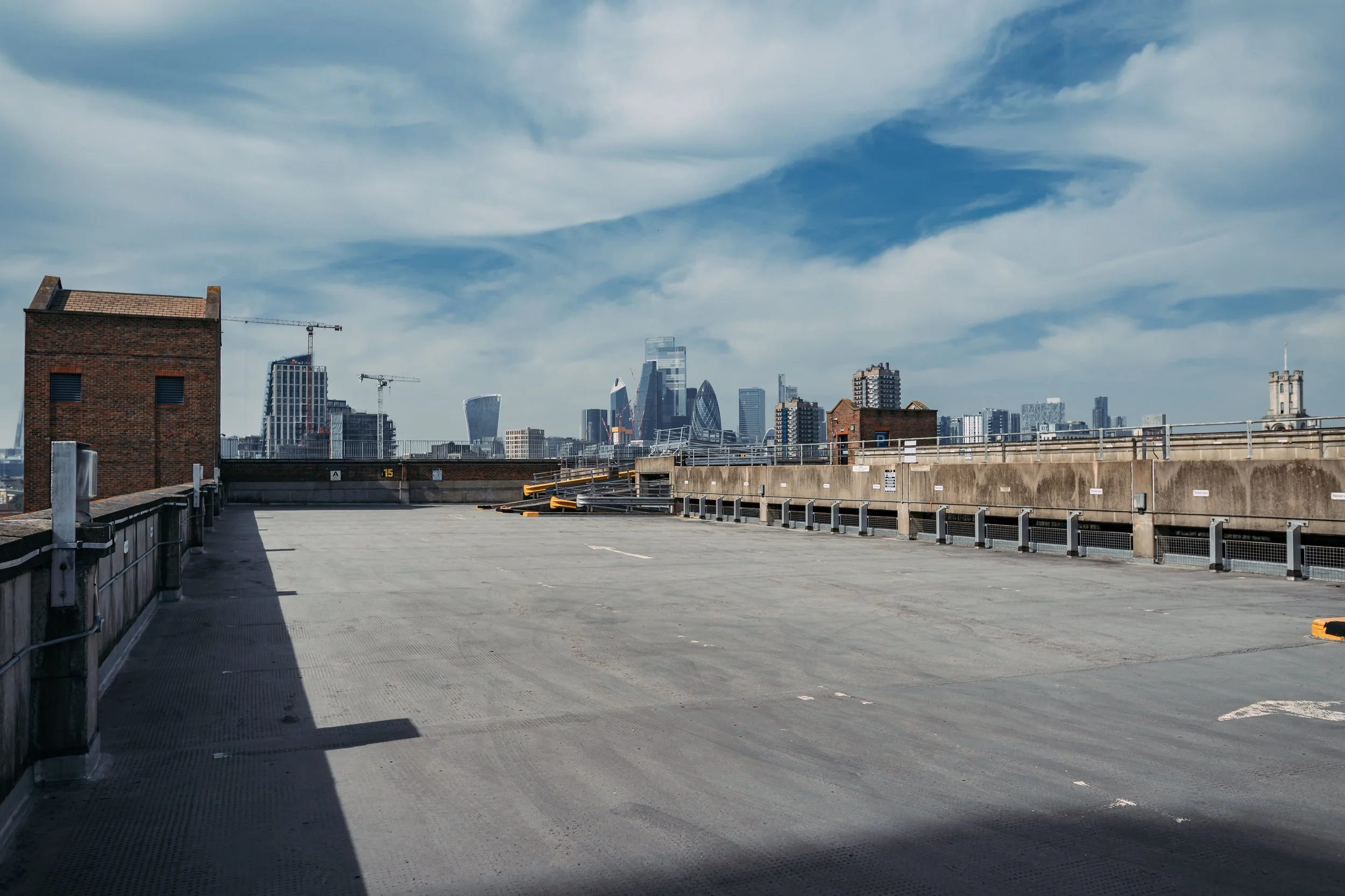 Wapping Carpark // Iconic Central London Rooftop for Filming ...